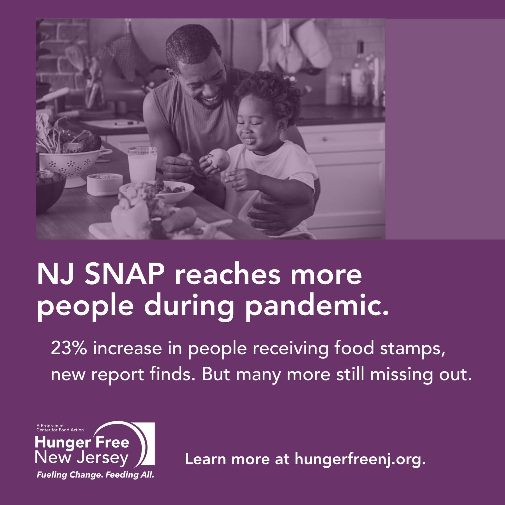 NJ SNAP reaches more people during pandemic - Hunger Free NJ