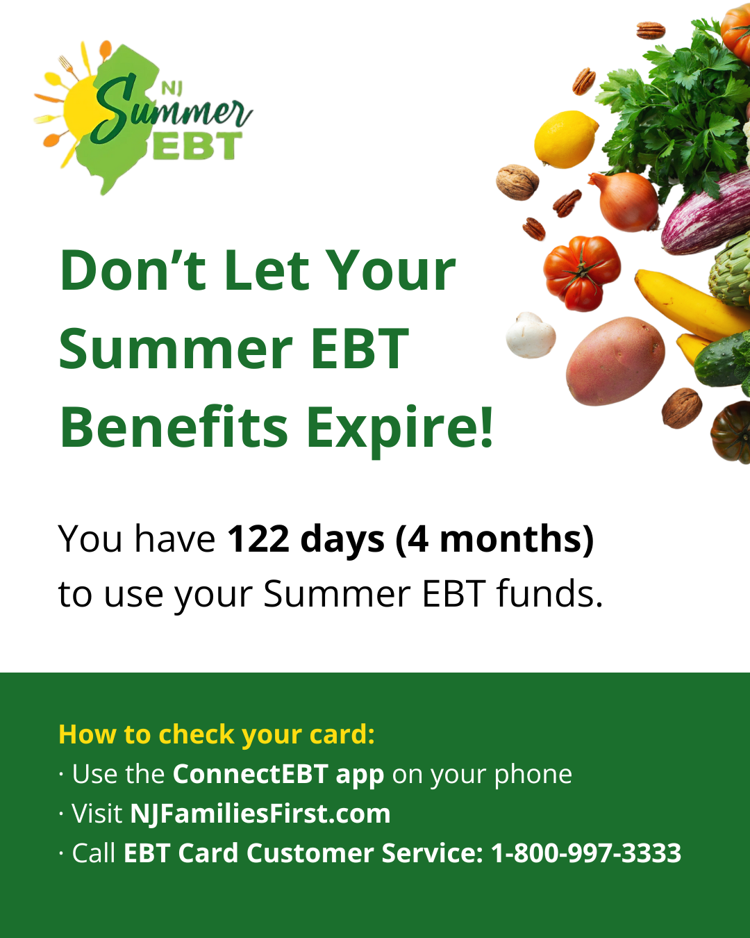 Summer EBT 2025 – Hunger Free NJ